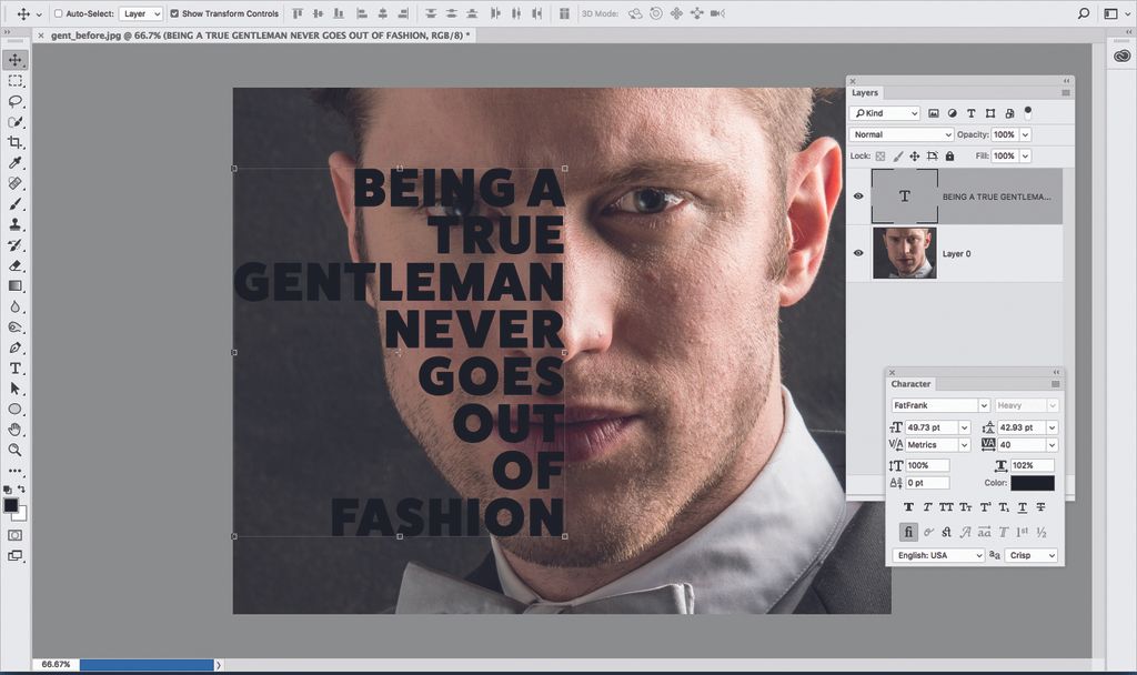 How to use clipping masks to blend images and text | Digital Camera World