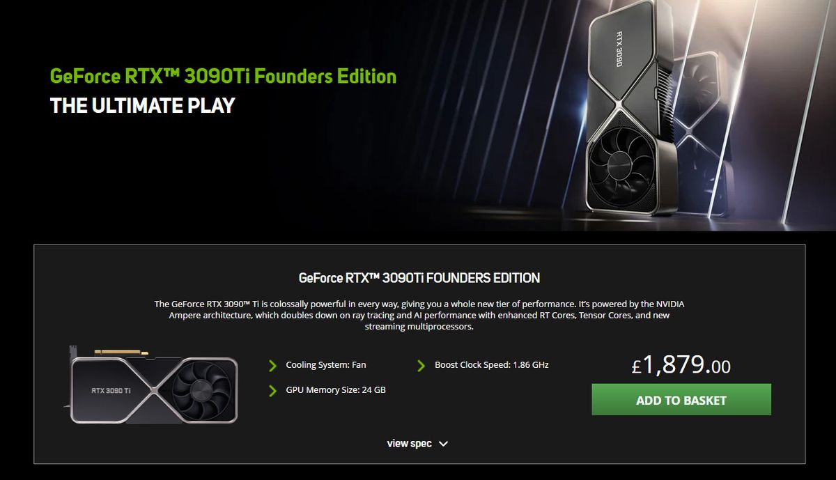 RTX 3090 Ti pre-orders - where to buy Nvidia's new high-end flagship ...