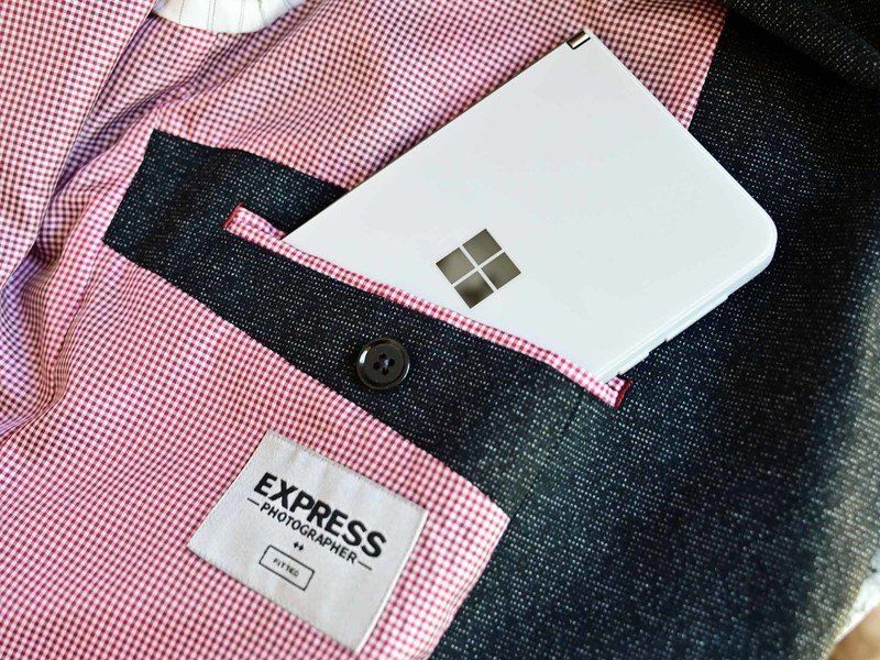Does Surface Duo fit in a pants pocket? Let's find out | Android Central