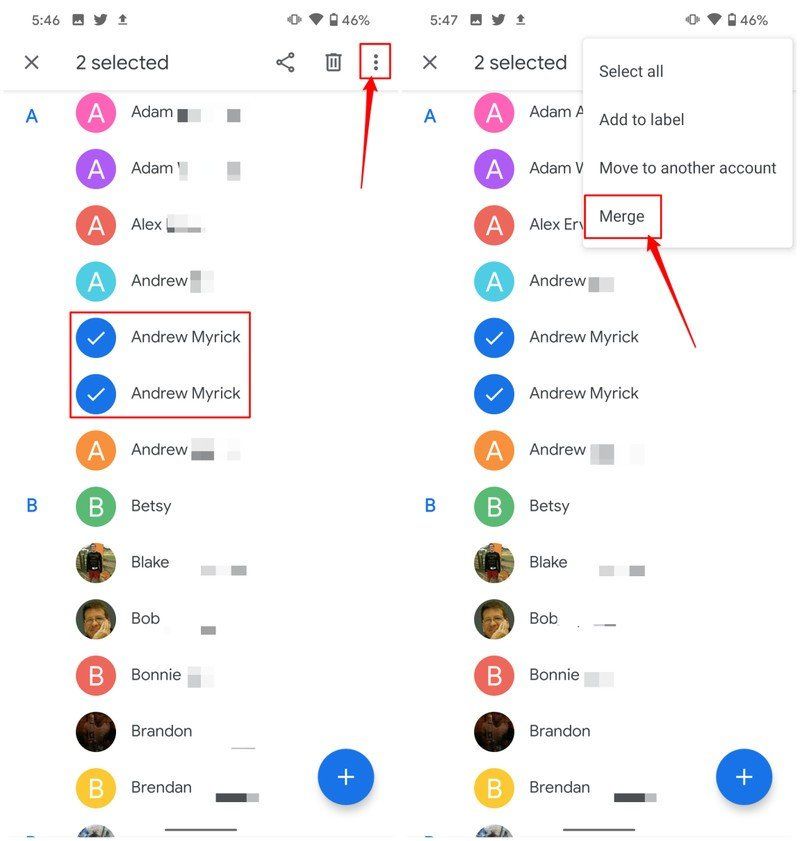 How to delete duplicate contacts on your Android phone | Android Central