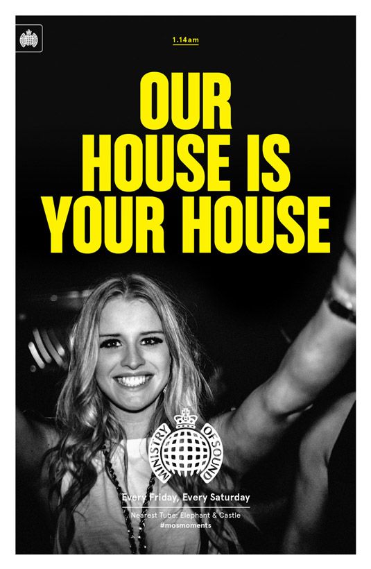 Ministry of Sound posters capture raw energy of clubbing | Creative Bloq