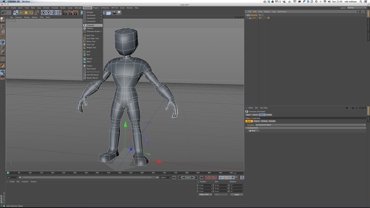 How to rig a biped in Cinema 4D | Creative Bloq