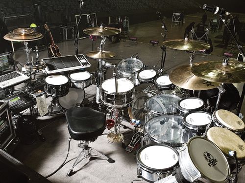 Drum kits of the pros: stars' live and studio drum setups in pictures ...