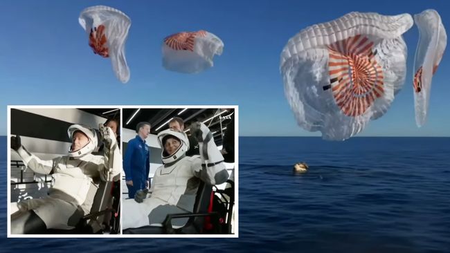 Private Varda Space capsule returns to Earth with space-grown antiviral ...