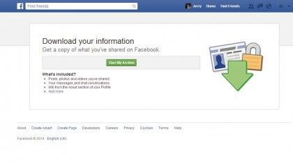 How to back up your Facebook data | TechRadar