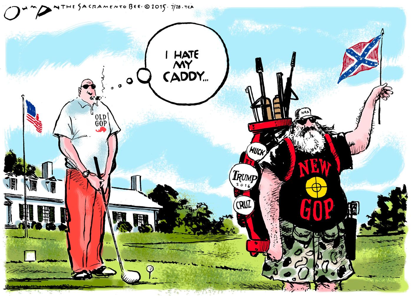 Political cartoon U.S. GOP 2016 | The Week