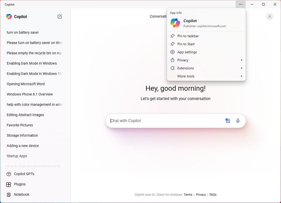 What's new with Copilot on Windows 11 version 24H2 (2024 Update ...