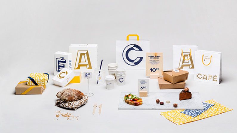 Elegant café branding is love at first bite | Creative Bloq