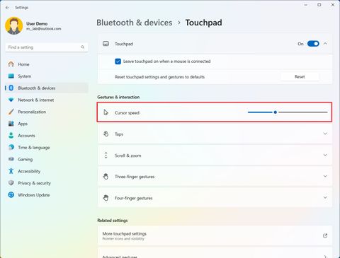 How to customize Touchpad settings on Windows 11 | Windows Central
