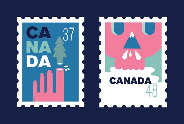 Ingenious stamp designs highlight environmental issues | Creative Bloq