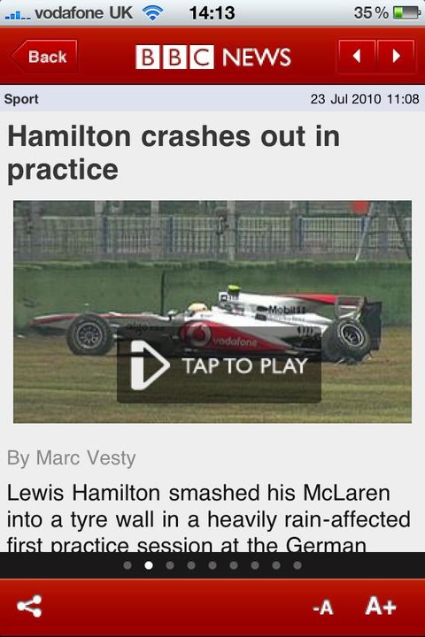 Hands on: BBC News app review | TechRadar