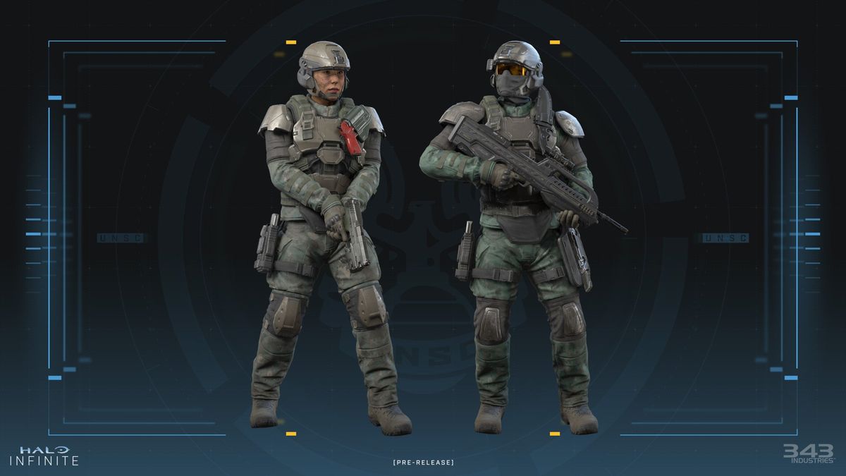 343i details Halo Infinite's character designs and gameplay, UI ...