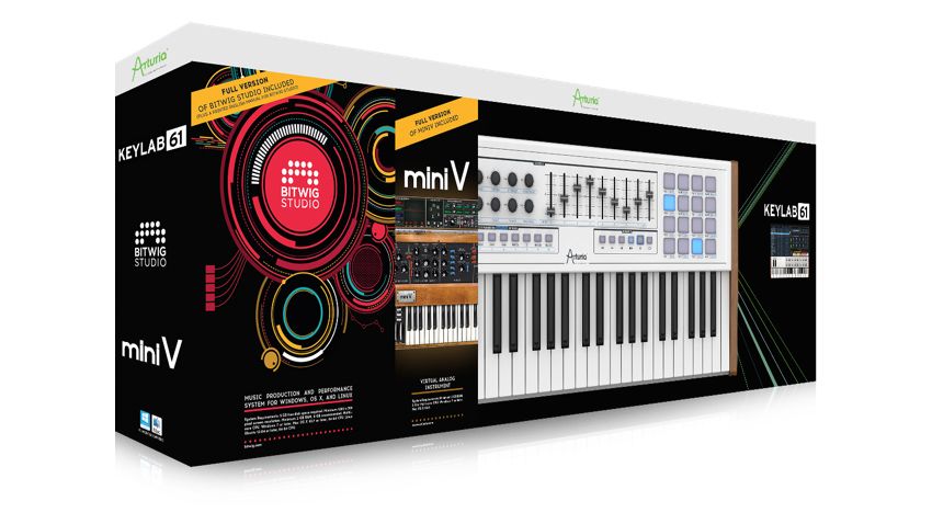 Bitwig Studio bundled with Arturia keyboard controllers | MusicRadar