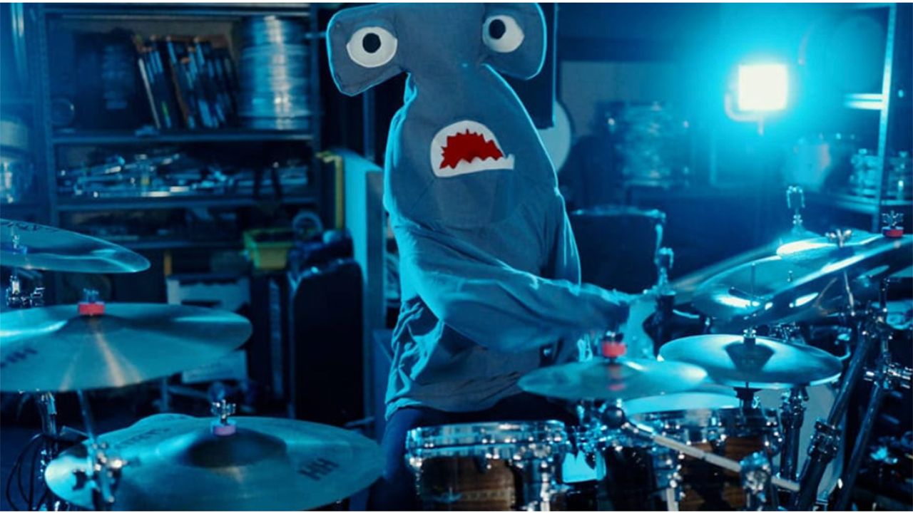 Watch a shark drum along to Voyager's Submarine | Louder