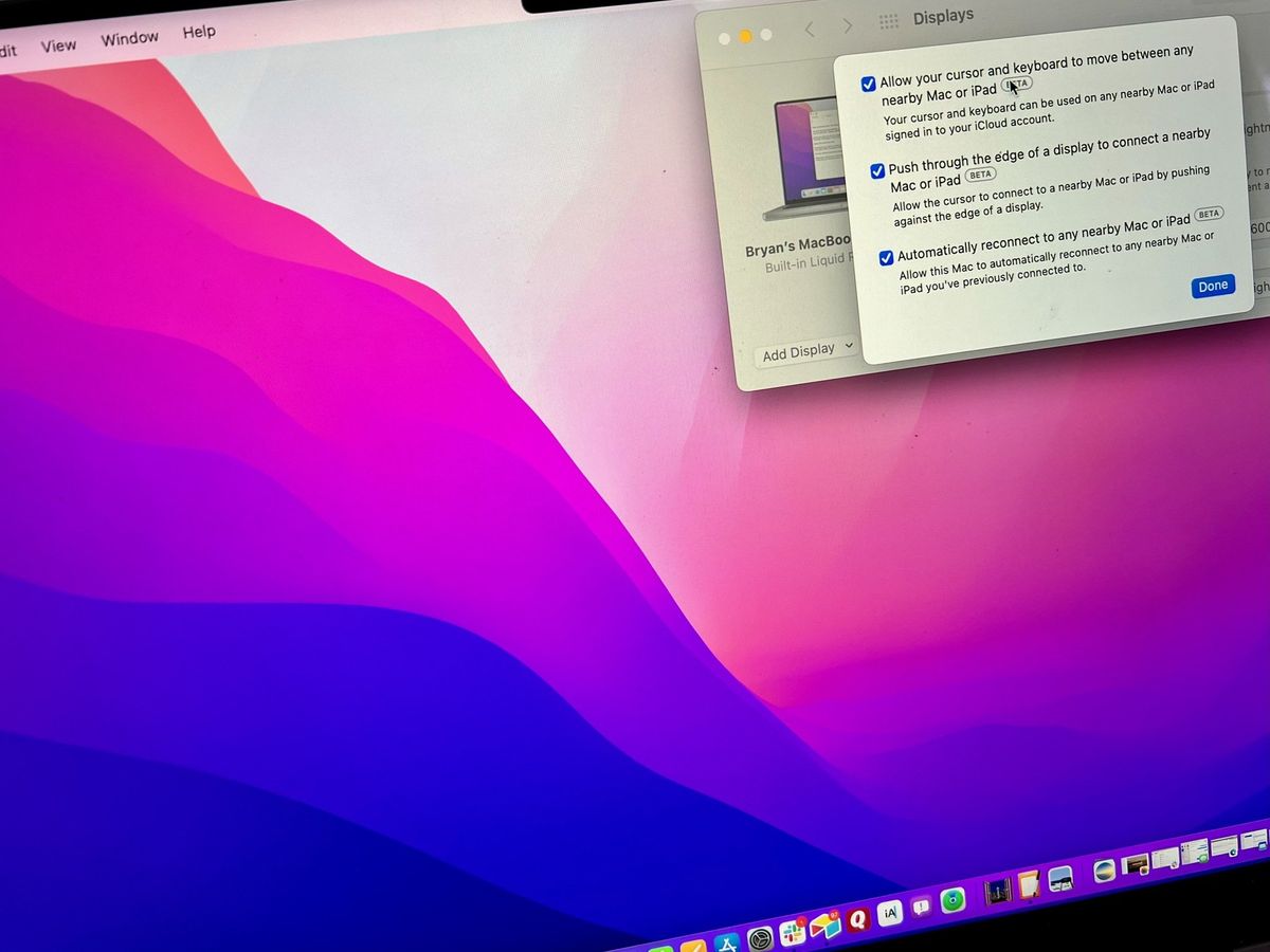 How to use Universal Control on your Mac and iPad | iMore