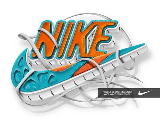Nike logo gets a 3D makeover | Creative Bloq