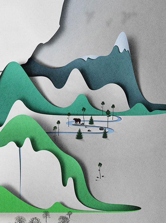 Hand-cut paper illustrations show a world of detail | Creative Bloq