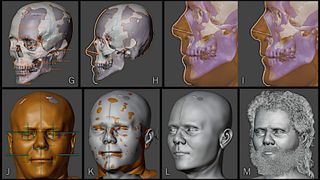 Look at the face of the 'Jericho Skull,' buried 9,000 years ago with ...