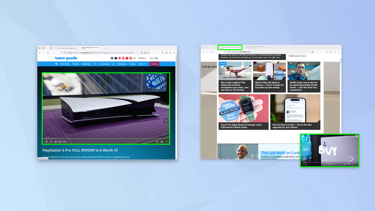 How to activate Firefox picture-in-picture mode | Tom's Guide
