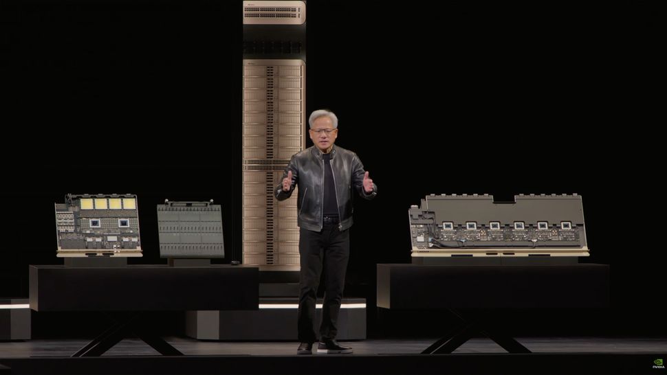 Nvidia demonstrates Rubin Ultra tray, the world's first AI GPU with 1TB ...