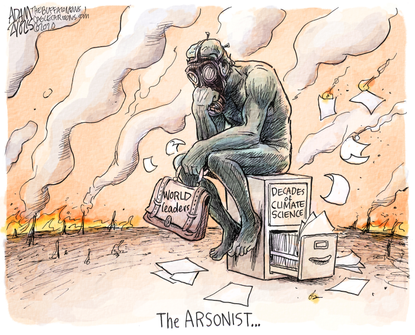 5 scathing cartoons about the politics of wildfires | The Week