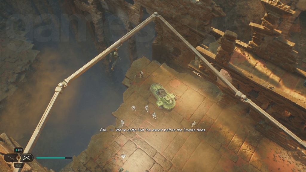 Jedi Survivor Jedha walkthrough 1, Meet Cere on Jedha - Full Star Wars ...