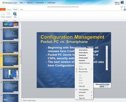 Hands on: Microsoft Office Web Apps review | TechRadar