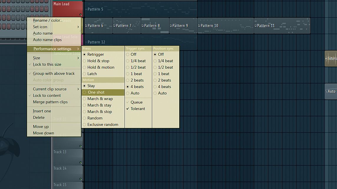 How to prepare a track for use with FL Studio 11's Performance Mode ...