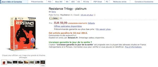 Resistance Trilogy confirmed by Sony after Amazon leak | GamesRadar+