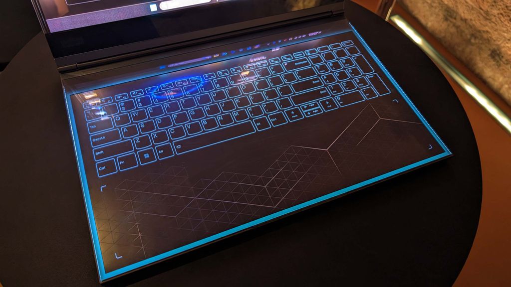 Lenovo's transparent laptop screen is impressive, but why would you ...