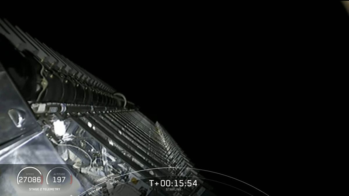 In Photos: SpaceX Launches Third Batch of 60 Starlink Satellites to ...