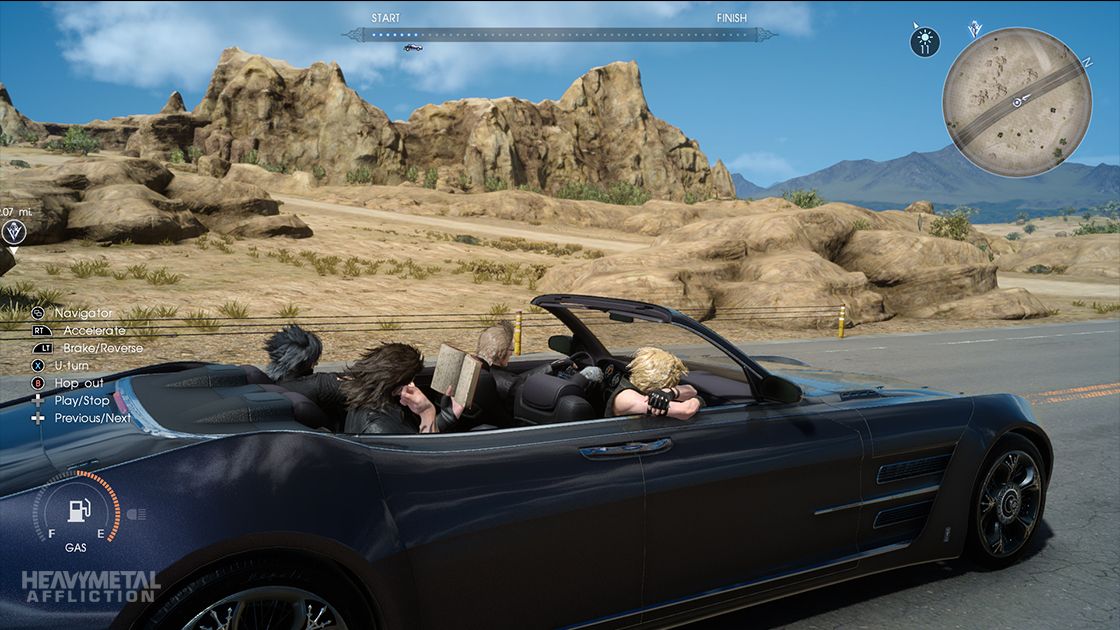 The boys' fancy car from Final Fantasy 15 is coming to Forza Horizon 3 ...