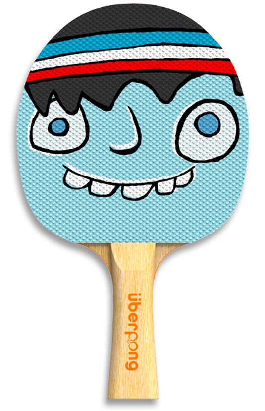 Fabulous illustrated ping-pong paddles are a smash | Creative Bloq