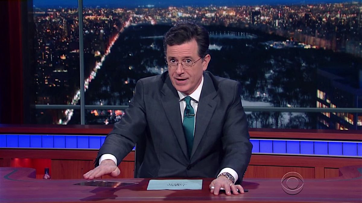 Stephen Colbert delivers a surprisingly touching tribute to Justice ...