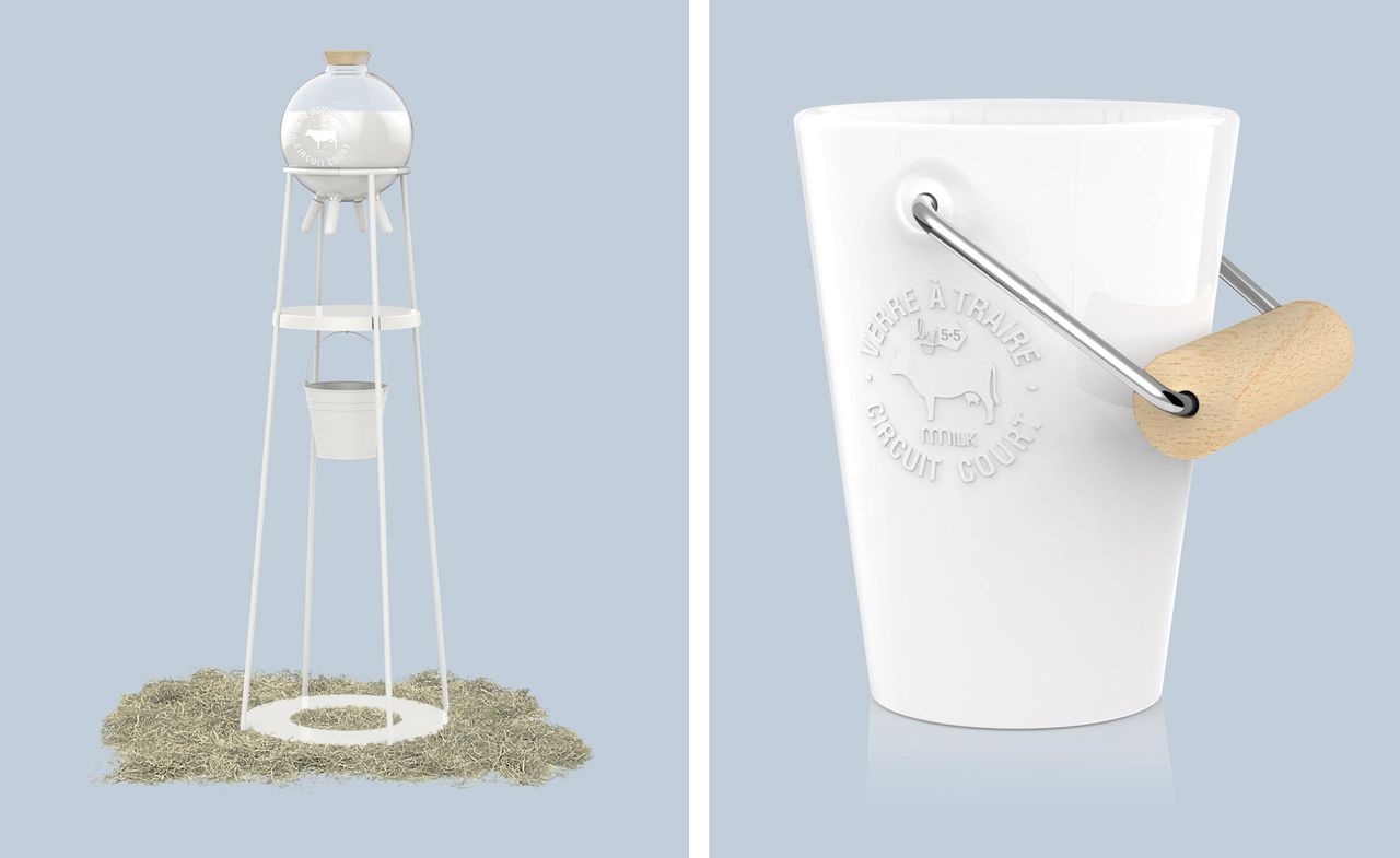 Milking it: designers get creative with dairy at Paris' Milk Factory ...