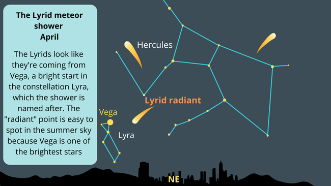 Lyrid meteor shower 2025: When, where & how to see it | Space