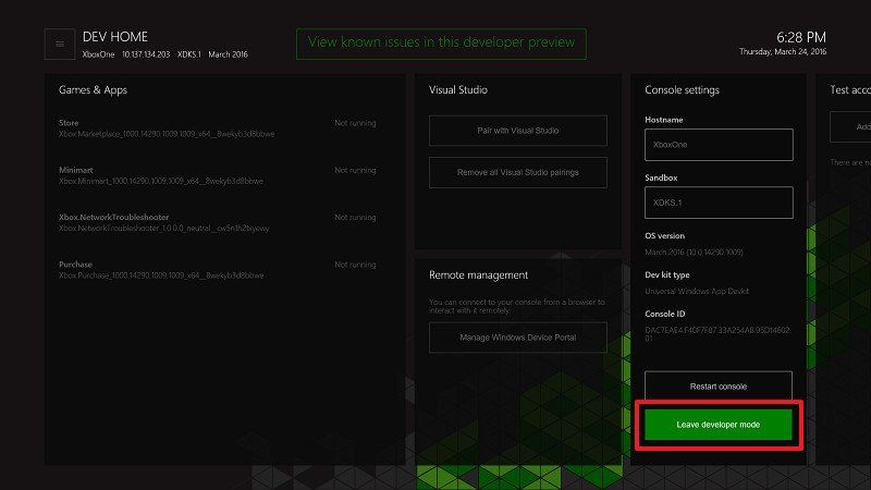 How to activate Dev Mode on your Xbox One console | Windows Central