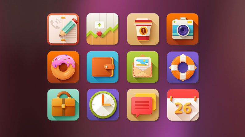 Stylish icon set for the iOS 7 era | Creative Bloq