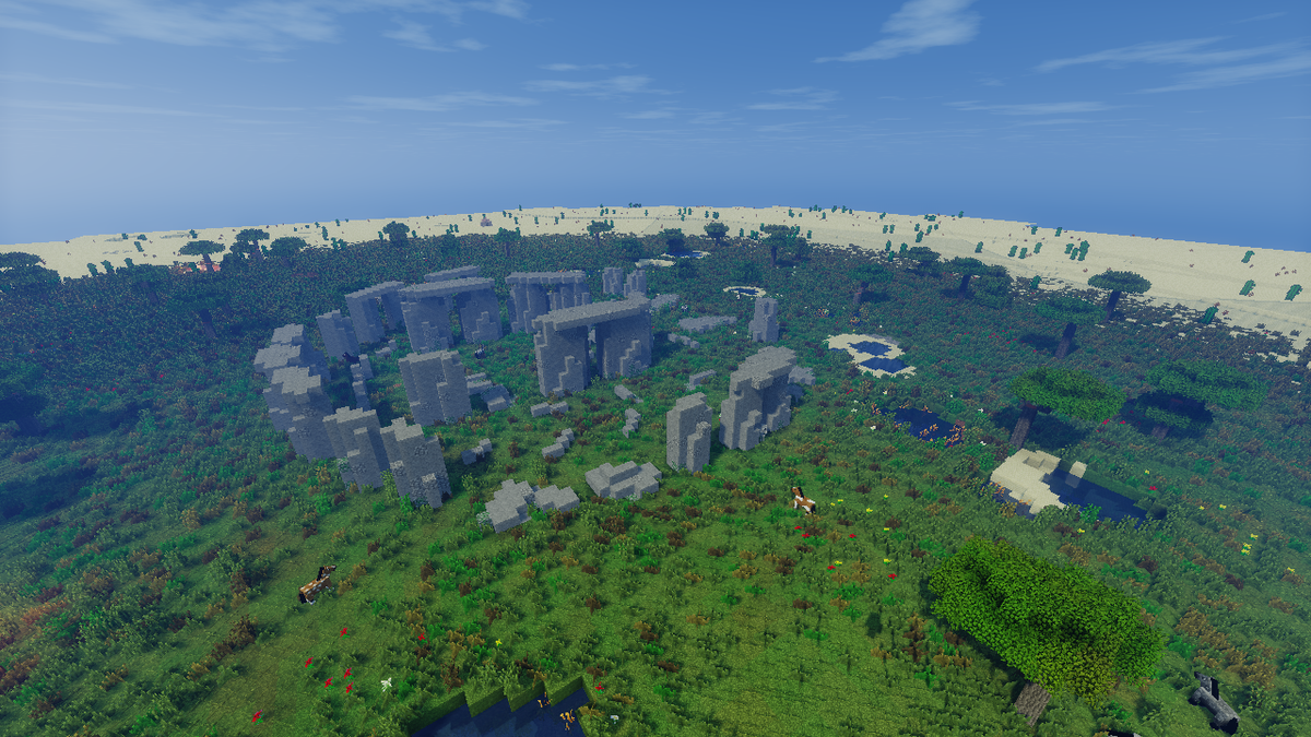 Minecraft adventure map recreates Wonders of the World | PC Gamer