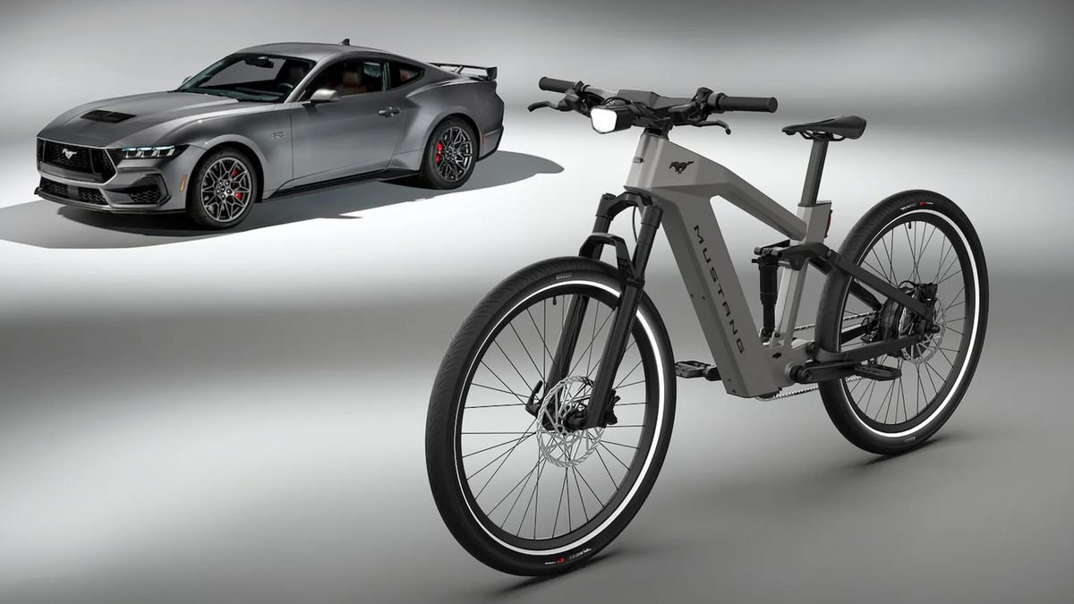 The Ford Bronco and Mustang e-bikes weigh in at over 30kg and have a ...
