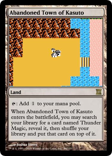 The complete Zelda II Magic: The Gathering card set: Page 4 - Page 4 ...