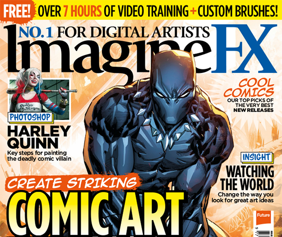 Create striking comic art with the new ImagineFX | Creative Bloq