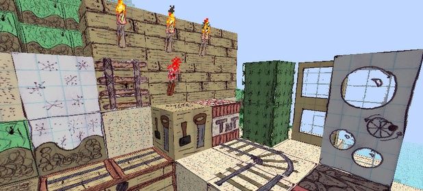 Scribblecraft pack turns Minecraft into sketchy work of art | PC Gamer