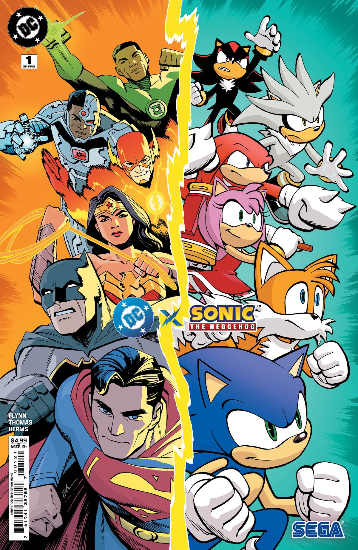 We'll finally learn if Sonic is faster than the Flash as Sega's famous ...