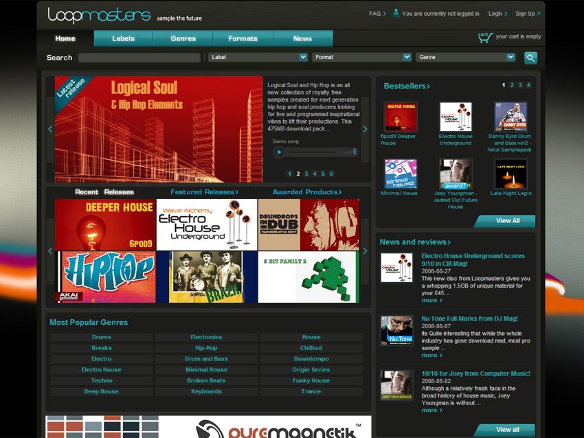 Loopmasters launches new webstore | MusicRadar