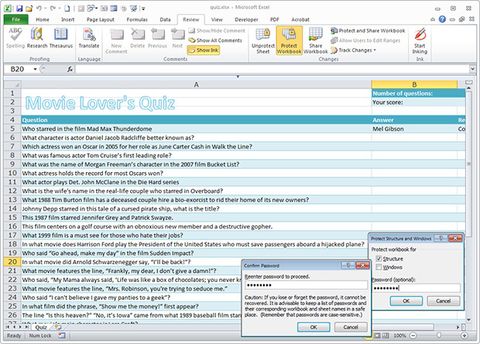 How to make a quiz in Excel | TechRadar