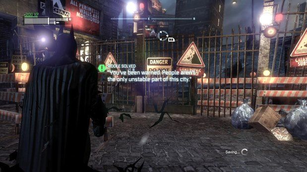 Park Row Riddle Solutions - Batman: Arkham City Riddler challenge guide ...