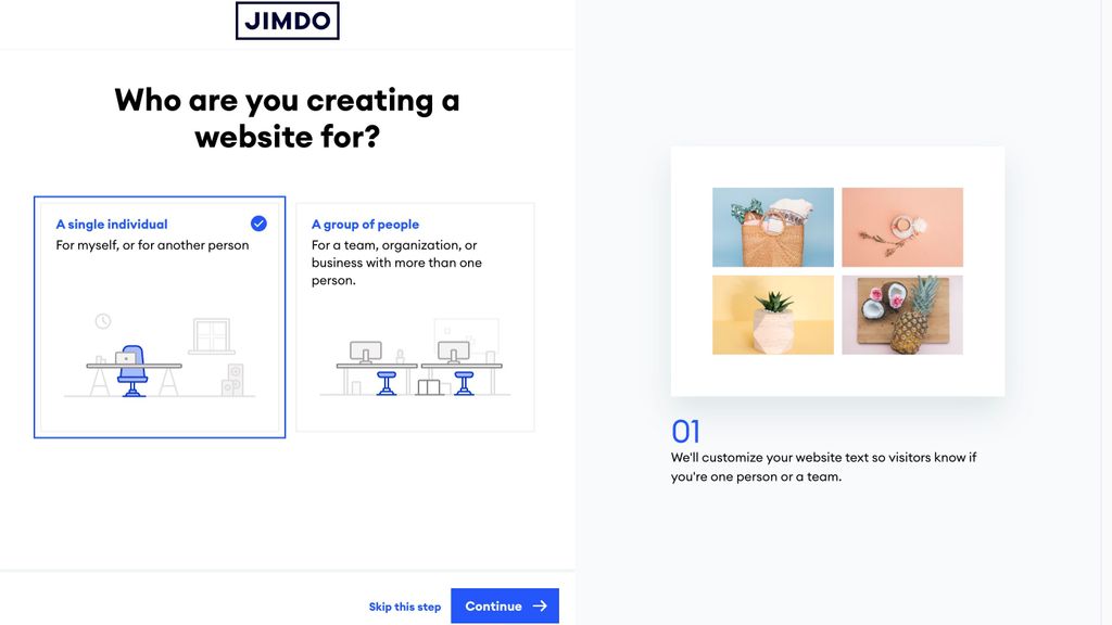 Jimdo website builder | TechRadar