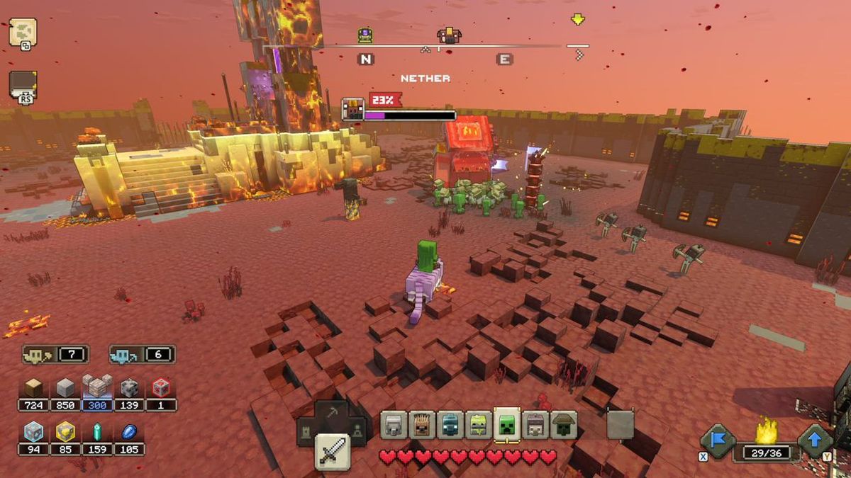 Minecraft Legends guide: How to beat the Horde of the Bastion and The ...