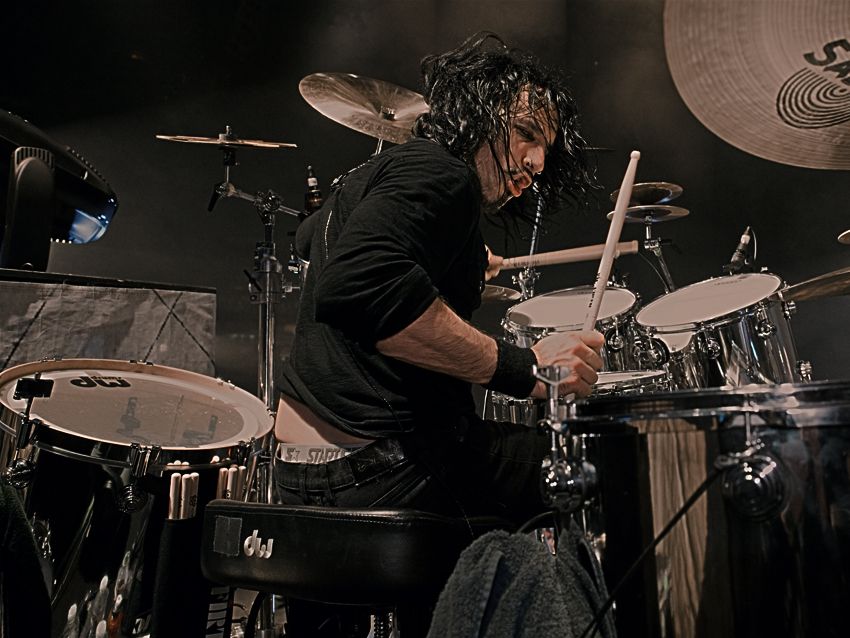 Stone Sour's drum setup in pictures: Roy Mayorga shows off his kit ...
